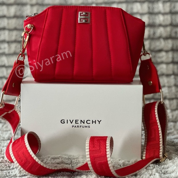Givenchy | Bags | Givenchy Red Crossbody Bag Shoulder Bag Travel Bag ...